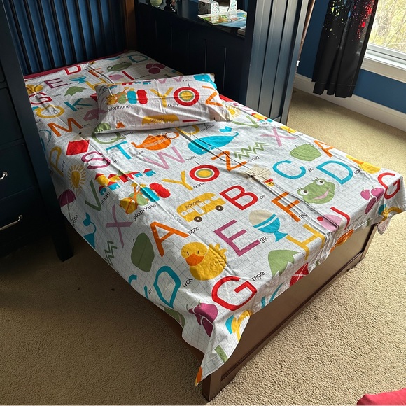 Bedding | Abcs Twin Duvet Cover And Pillowcase | Poshmark